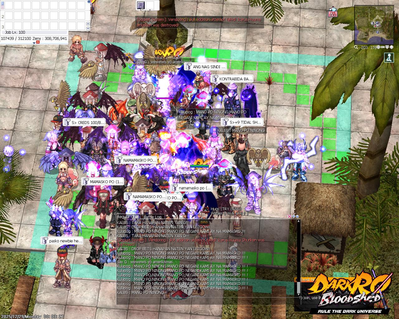 DarkRO - Bloodshed Server Information - RMS Private RO Server Listing