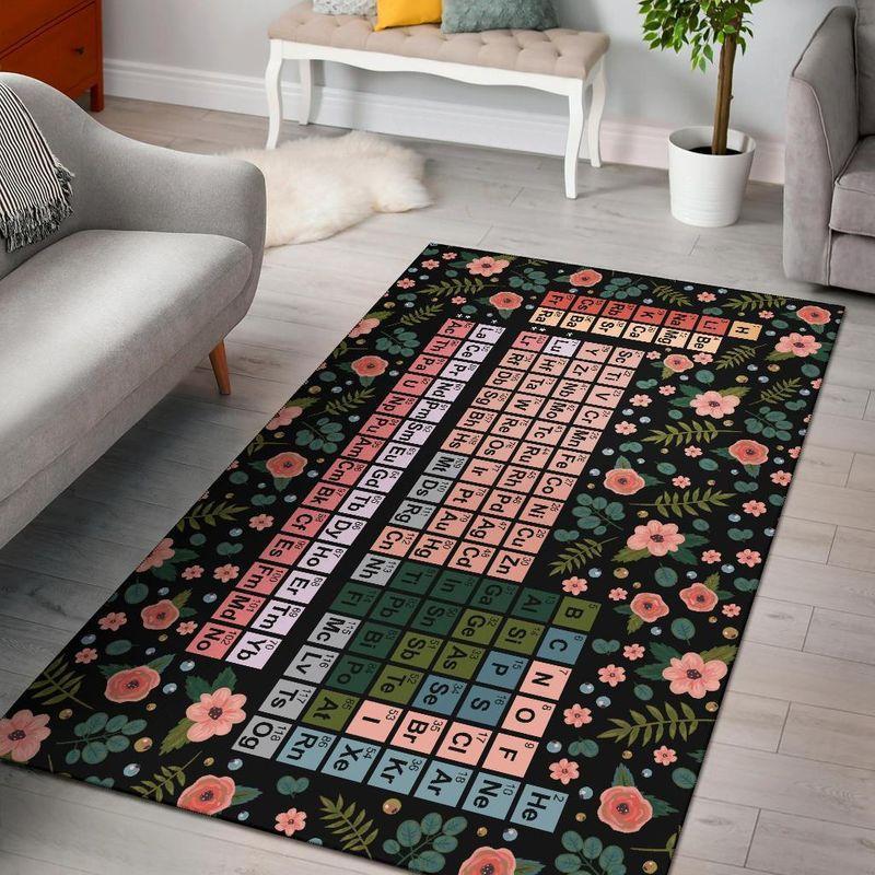 Periodic Table Area Rug - Themarketfarmer