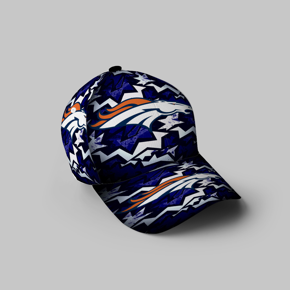Denver Broncos Emblem V34 3D Printing Baseball Cap Classic Hat | Shop