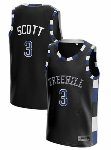 Lucas Scott One Tree Hill Black Jersey – All Stitched – TXTrend Shop