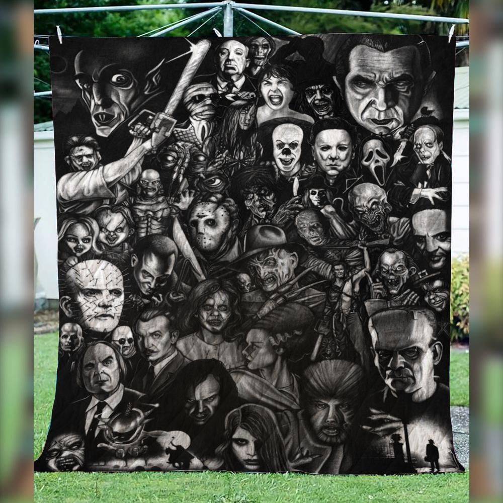 Horror Fabric Quilt - Themarketfarmer
