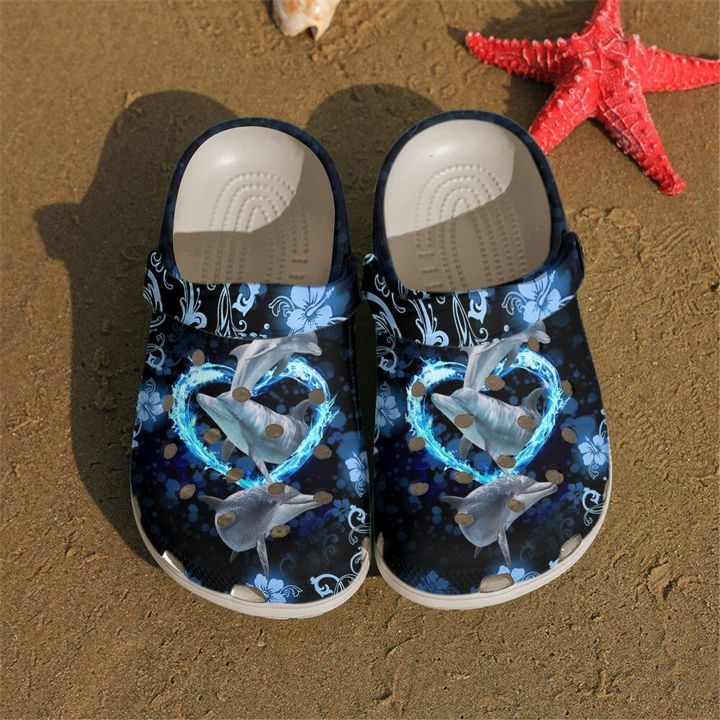 Dolphin Gorgeous Dolphins Sku 880 Crocs Crocband Clog Comfortable For ...