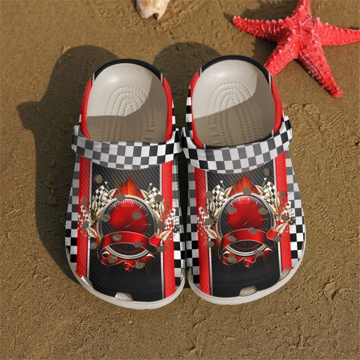 Racing Speedometer Sku 1994 Crocs Clog Shoes - Themarketfarmer