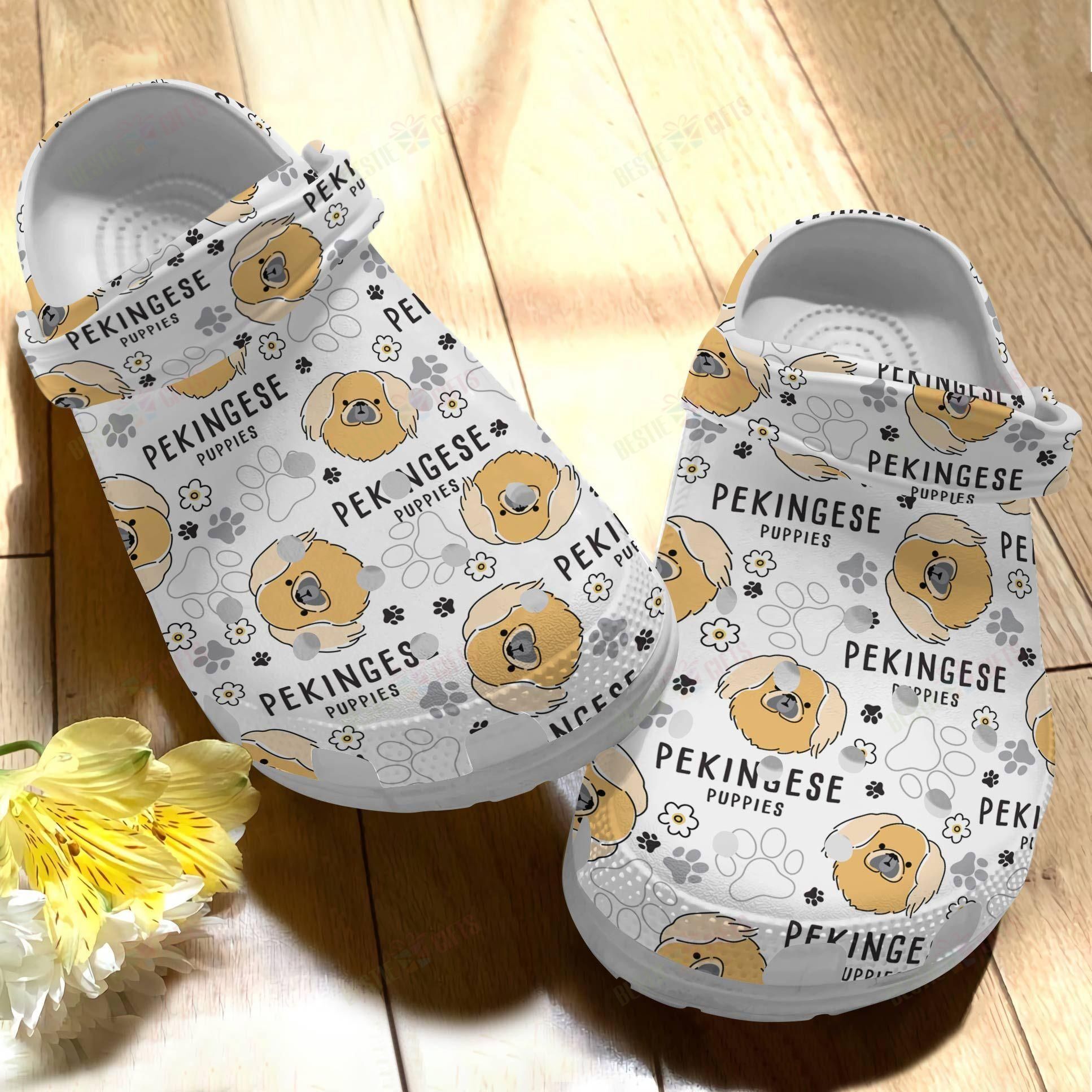 Dog Crocs Classic Clog Pekingese V1 Shoes - Themarketfarmer