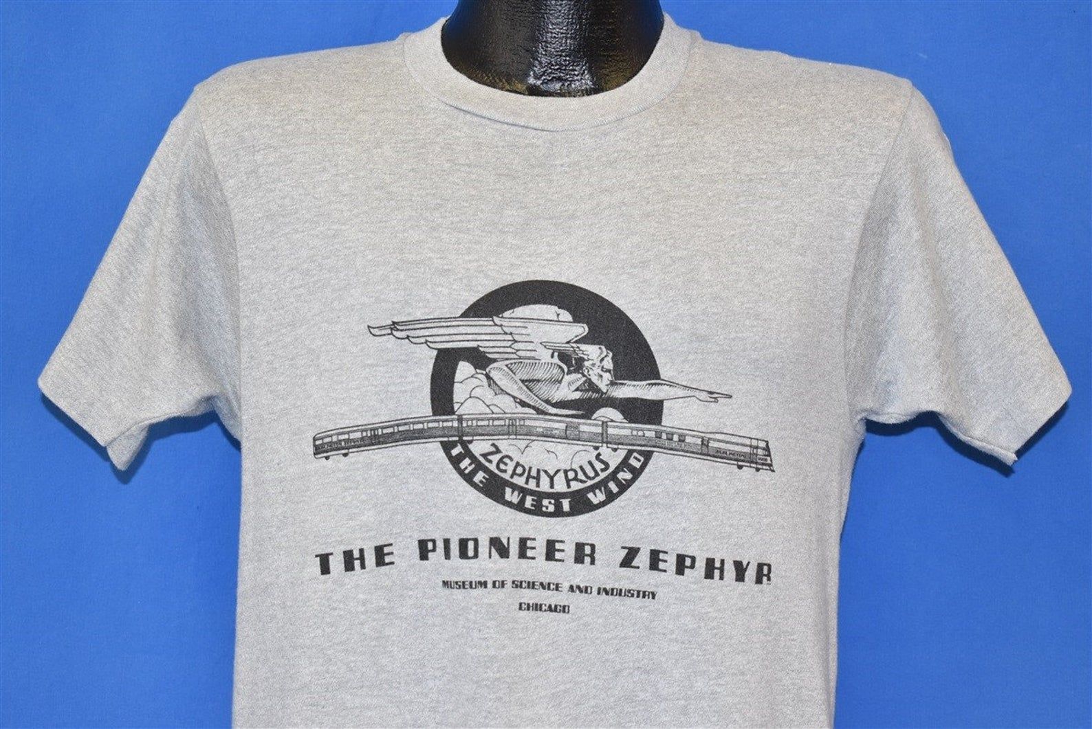 80S Zephyrus The Pioneer Zephyr Train Burlington Railroad T-Shirt ...