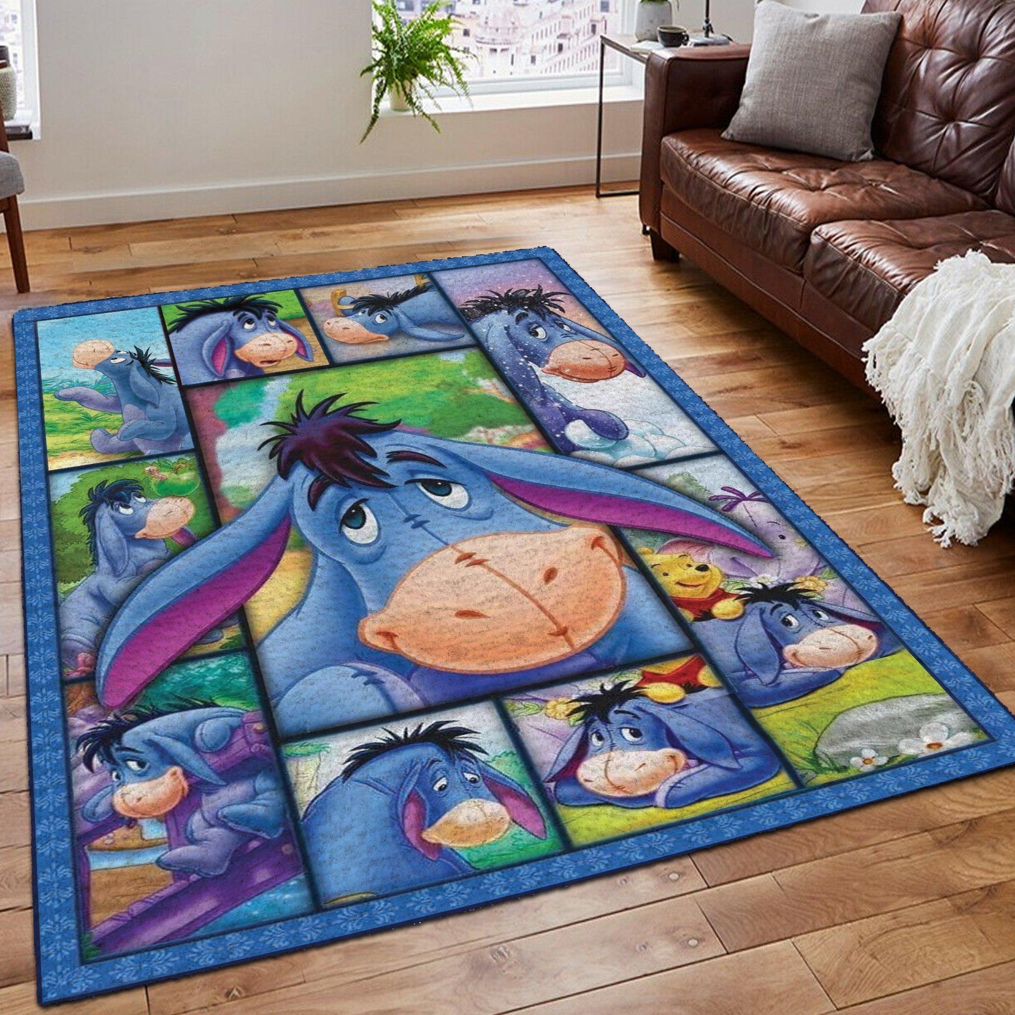 Funny Cartoon E Rug - Themarketfarmer