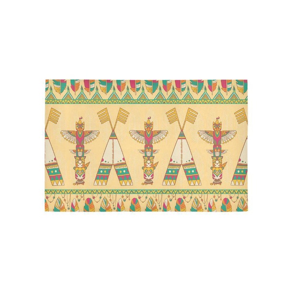 Aztec Indians Navajo Tribal Native American Print 3 X 5 Indoor Area Rug ...