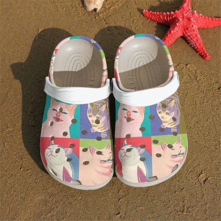 Cat 4 Meme Cats Of The Apocalypse Sku 496 Crocs Clog Shoes ...
