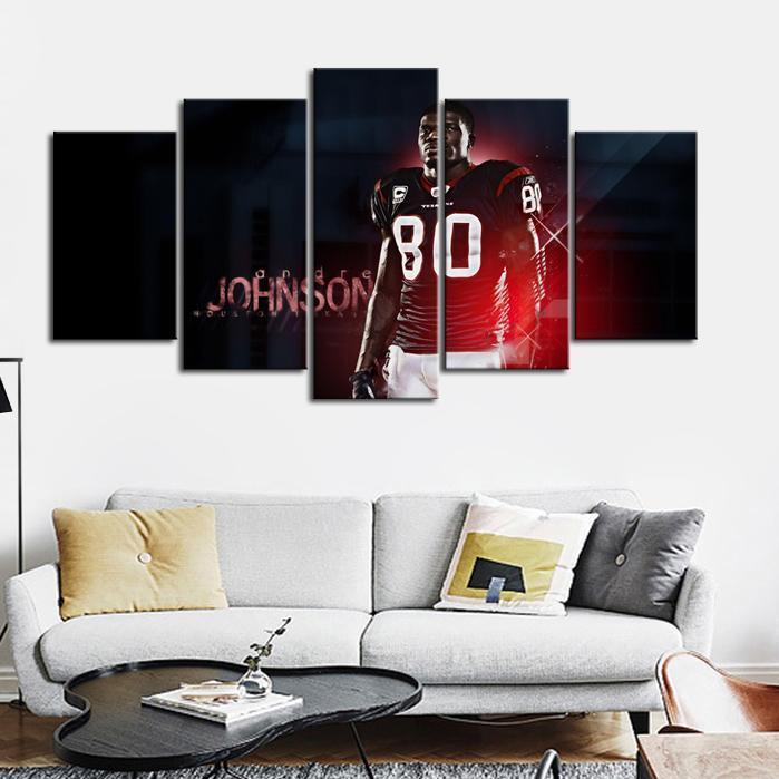 Andre Johnson Houston Texans Canvas – Donelanetop Store