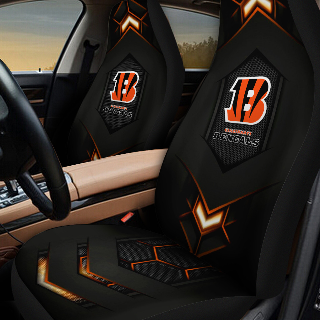 Cincinnati Bengals 2022 Car Seat Covers (Set Of 2) – L5 – Rock Band Merch
