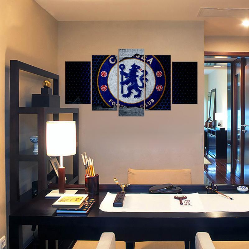 Chelsea F.C. Metal Look Canvas – Donelanetop Store