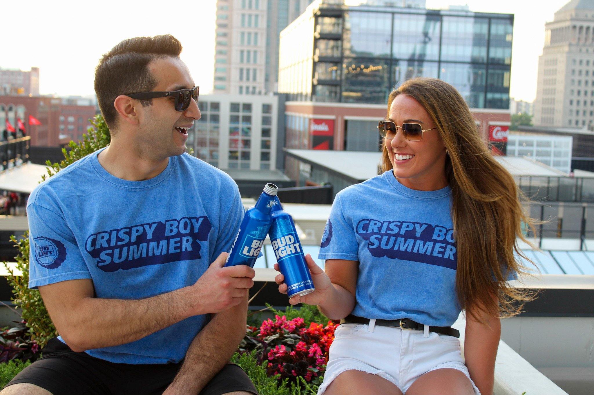 Bud Light Crispy Boy Summer T-Shirt – Sepherist Shop