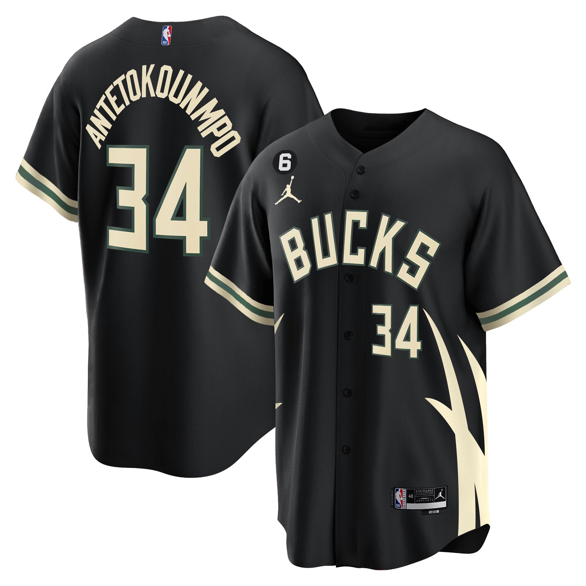 Milwaukee Bucks Baseball Jersey – All Stitched – TXTrend Shop