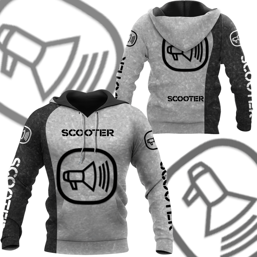 Scooter Music Band Hoodies – V5 – Rock Band Merch