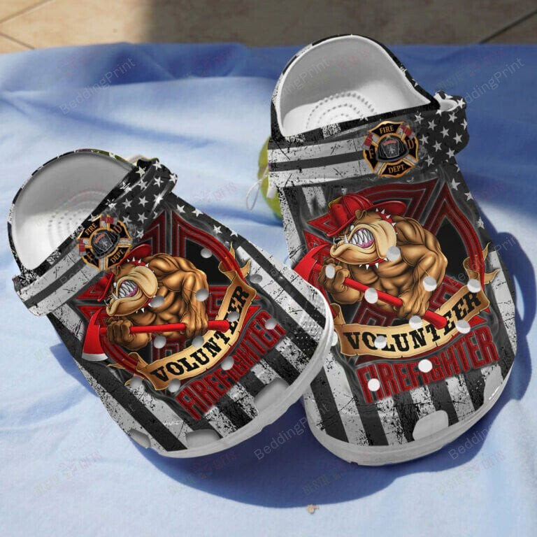 Volunteer Firefighter Of America Classic Crocs Crocband Clogs ...