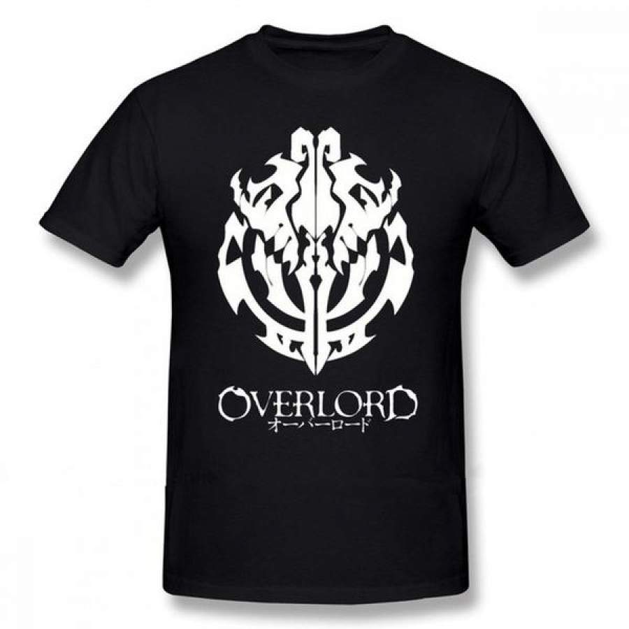 Overlord T Shirt Overlord Anime Guild Emblem Ainz Ooal Gown T-Shirt ...