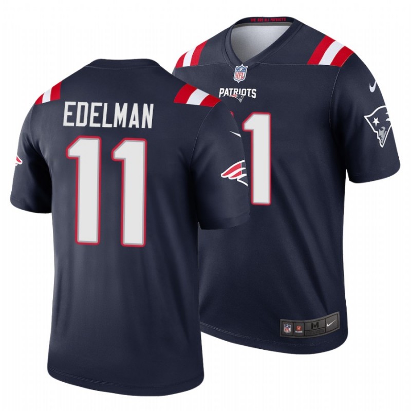 Julian Edelman New England Patriots Color Rush Legend Nike Navy Jersey ...