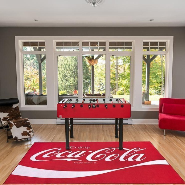 Coca Cola Area Rug - Themarketfarmer