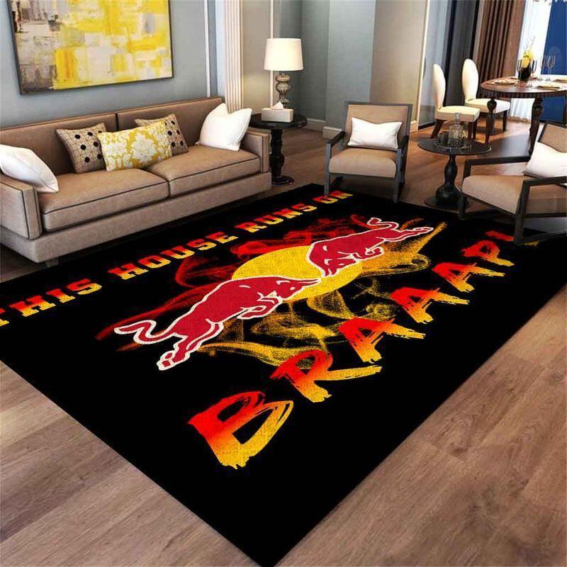 Red Bull Area Rug - Themarketfarmer