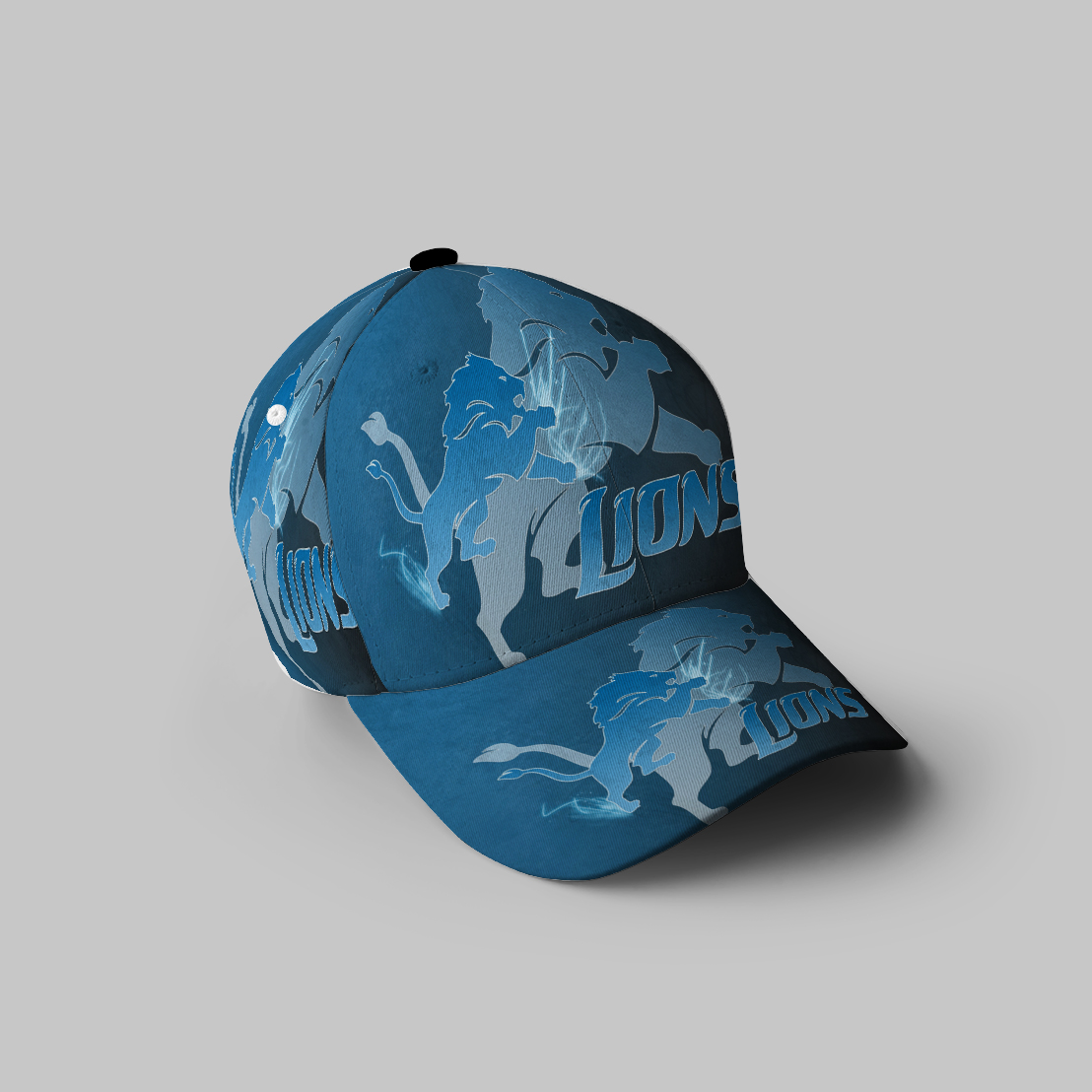 Detroit Lions Emblem V1 3D Printing Baseball Cap Classic Hat | Shop