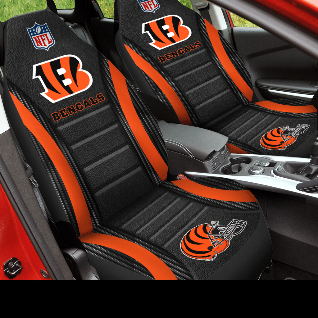 Cincinnati Bengals 2022 Car Seat Covers (Set Of 2) – V2 – Rock Band Merch
