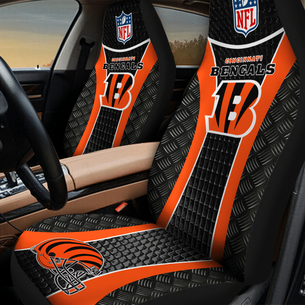 Cincinnati Bengals 2022 Car Seat Covers (Set Of 2) – V4 – Rock Band Merch