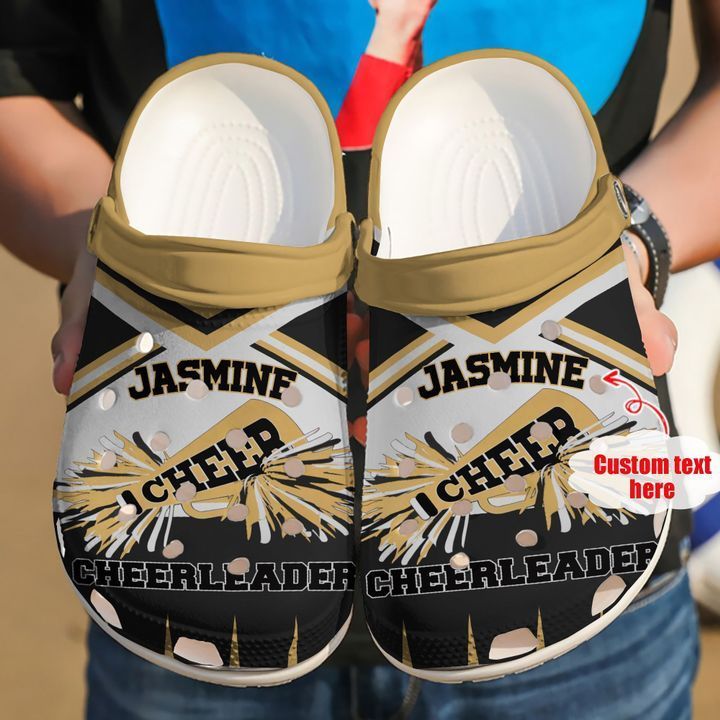 Cheerleader Cheer Sku 577 Crocs Clog Shoes - Themarketfarmer