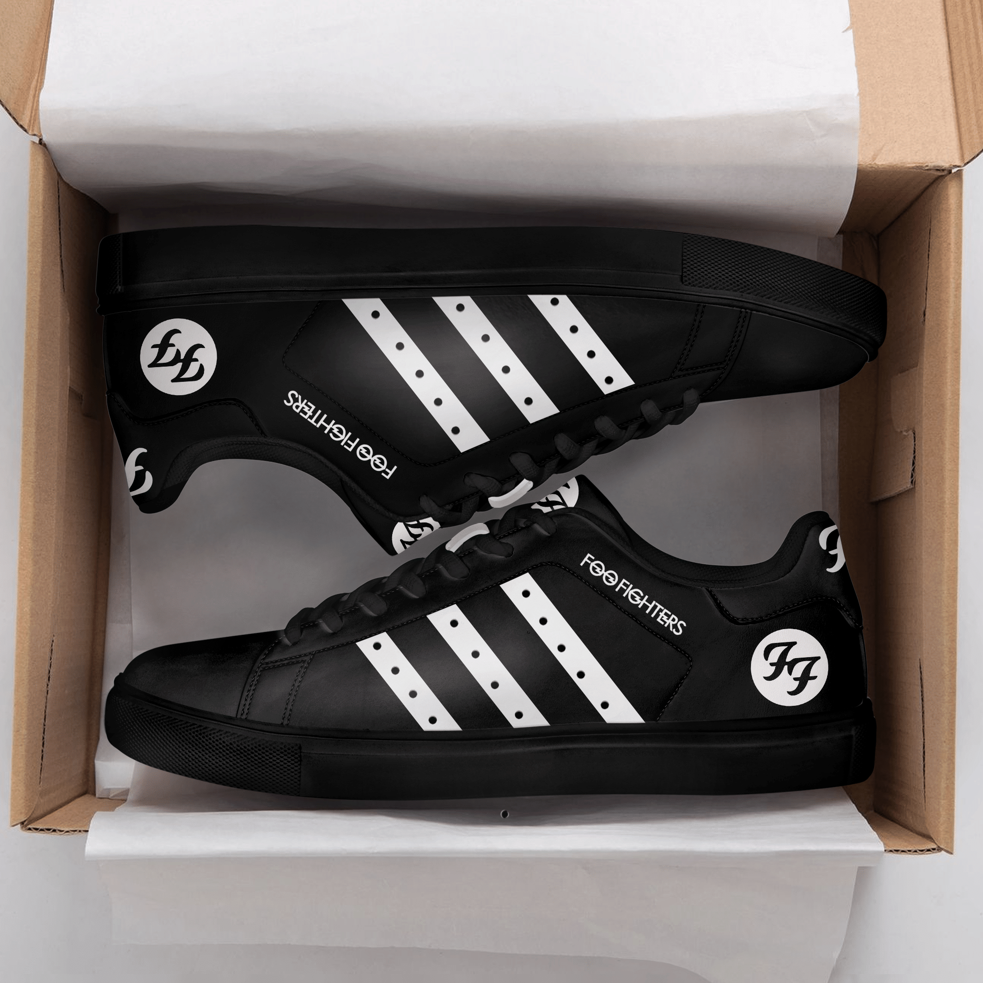 Foo Fighters Low Top Shoes V2 – Rock Band Merch