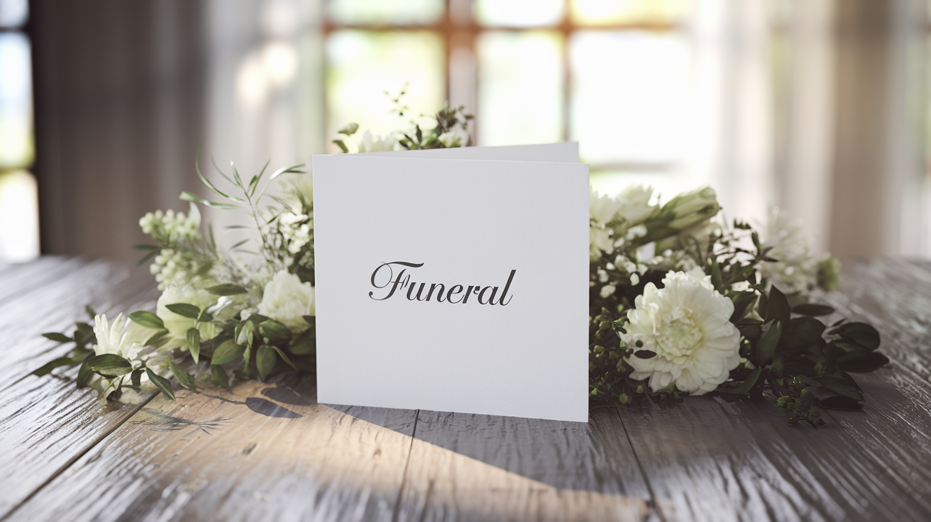 Choosing the Right Funeral Cards for Support | FuneralFolio