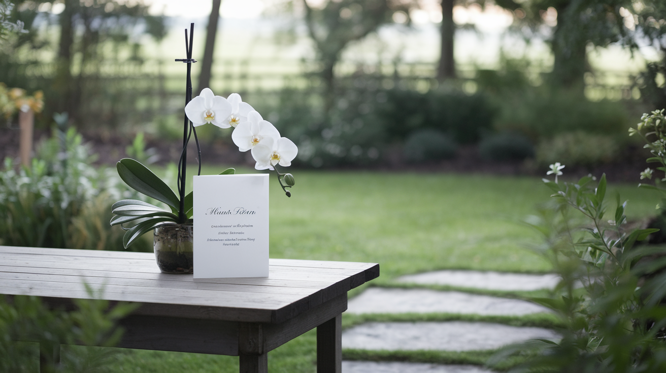 Create Your Bespoke Memorial Stationery: Honoring Your Loved One with ...