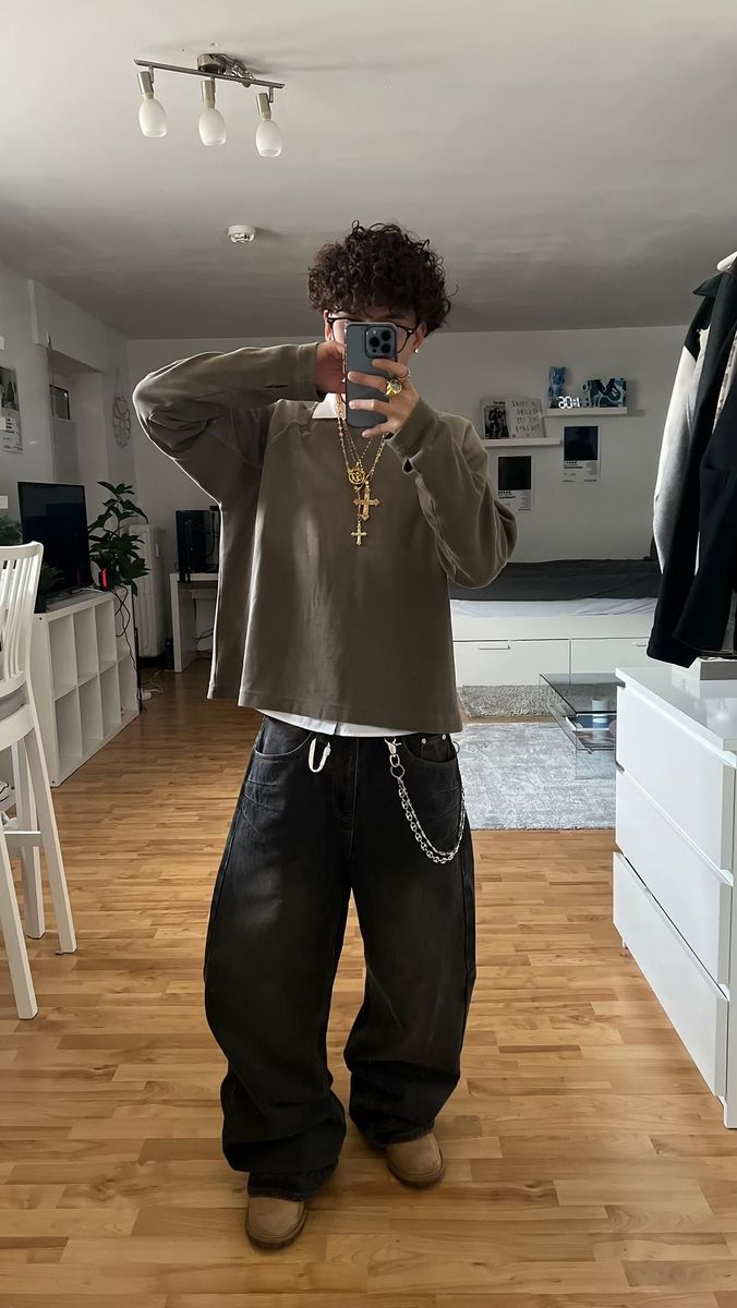 Urban Fits, Guy Streetwear, Drip For Boys, Monochrome Streetwear ...