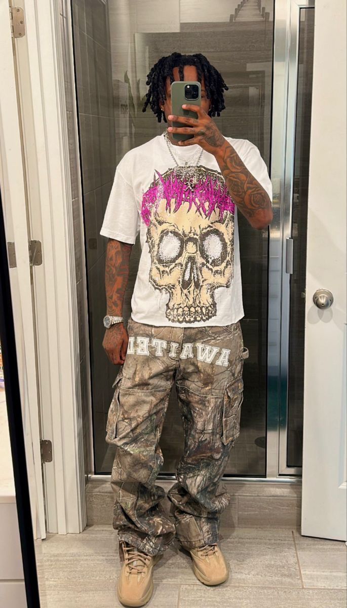 Looks Hip Hop, Men Streetwear Outfits, Drippy Outfit, Hype Clothing ...