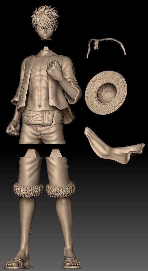 Monkey D. Luffy V2 From One Piece | SpecialSTL