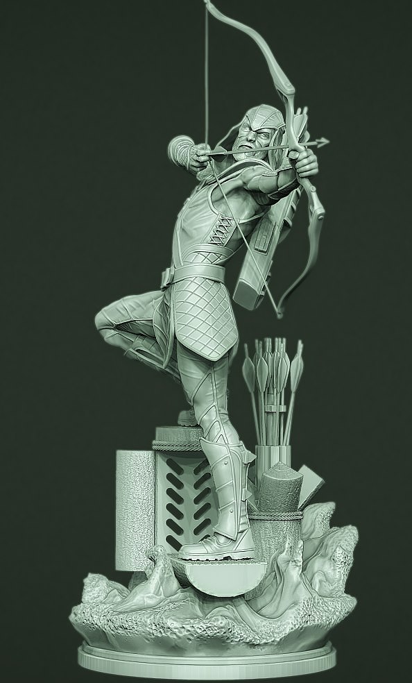 Green Arrow V2 from DC | SpecialSTL