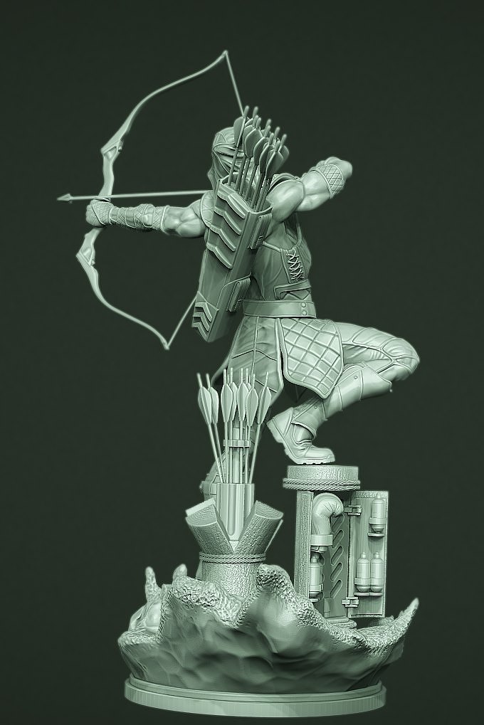 Green Arrow V2 from DC | SpecialSTL