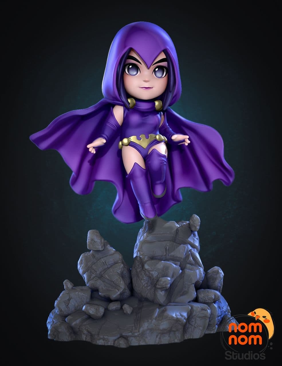 Raven Chibi Version From DC | SpecialSTL