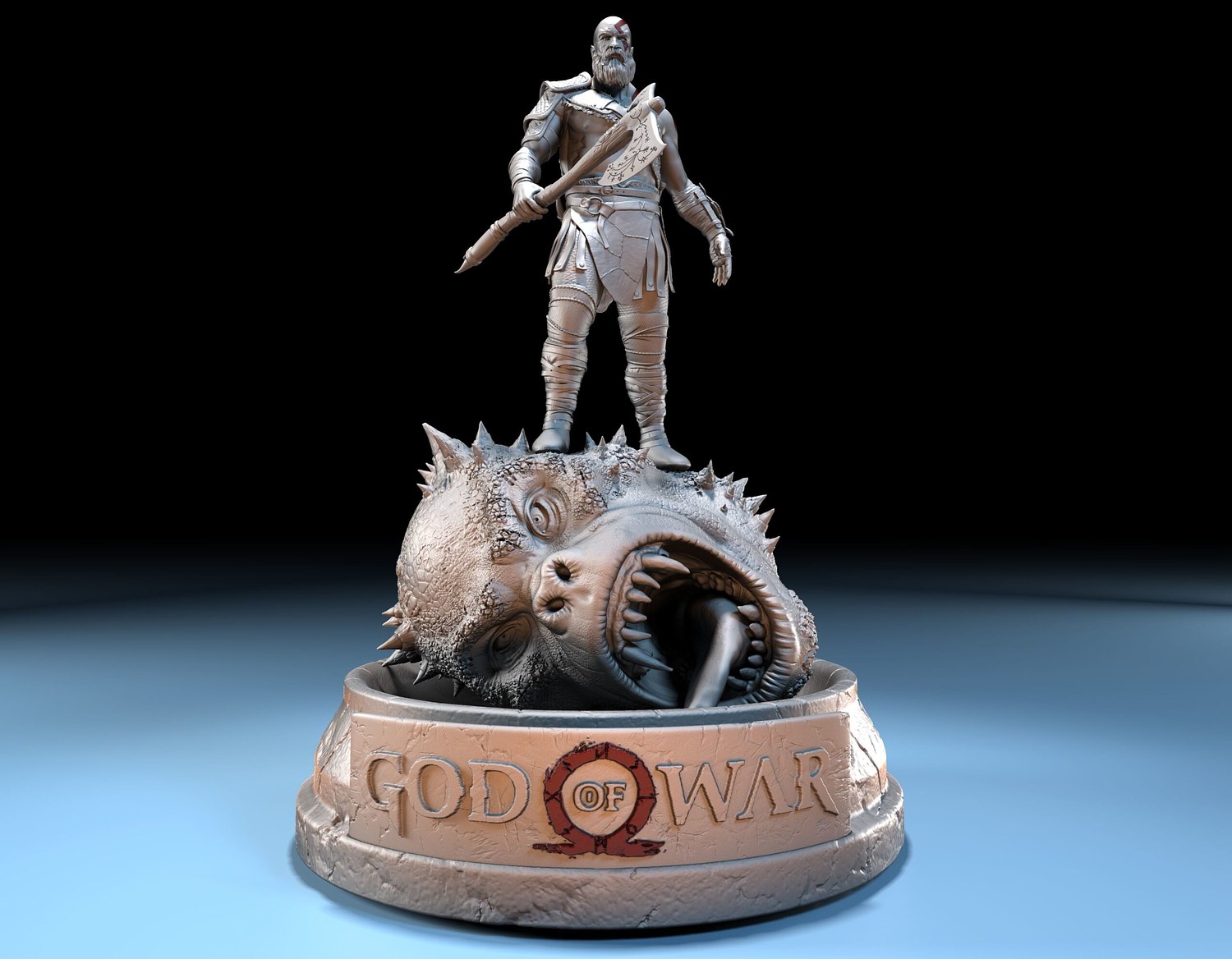 Kratos Standing from God of War | SpecialSTL